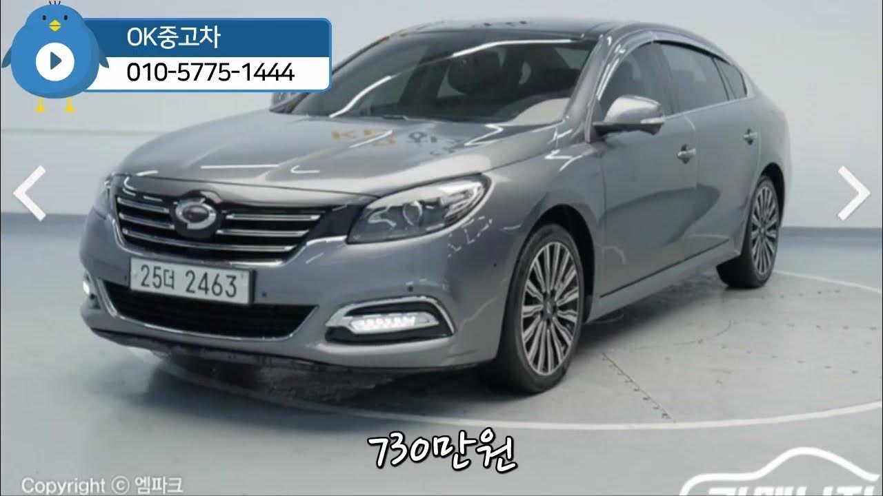 르노 삼성 SM7노바 2.5 RE/15년식/9만km/730만원/단순사고 - YouTube
