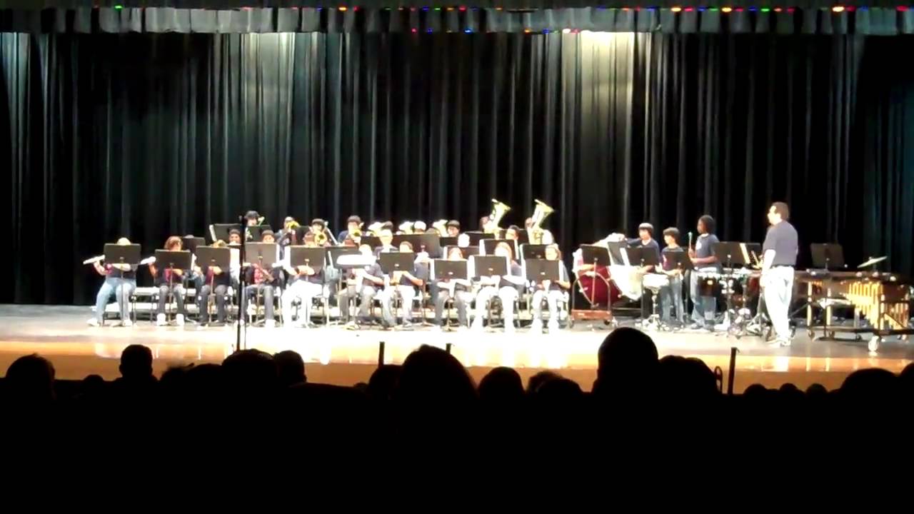 Hopper Middle School Concert Band Gimme Some Lovin' - YouTube
