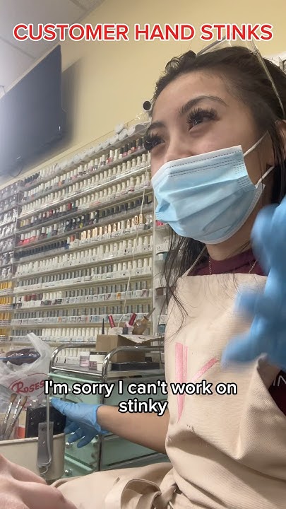 CUSTOMER HAND STINKS - YouTube