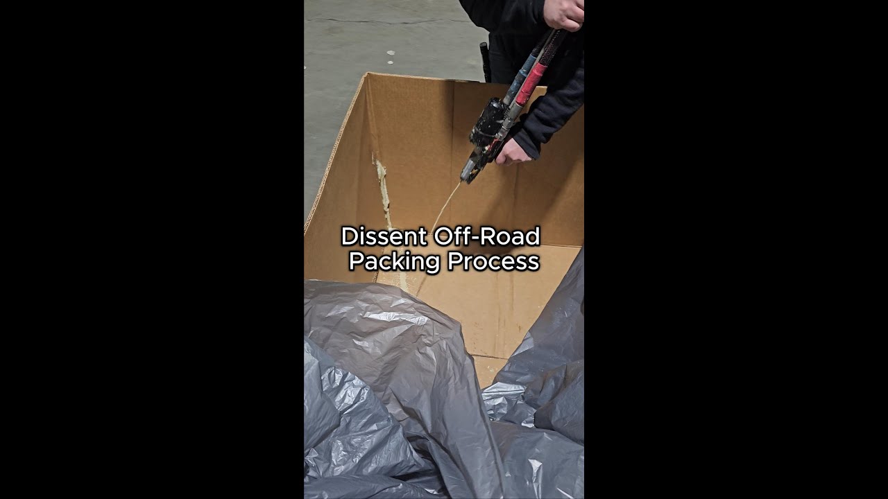 Off-Road Bumper Packing Process - Dissent Off-Road - YouTube