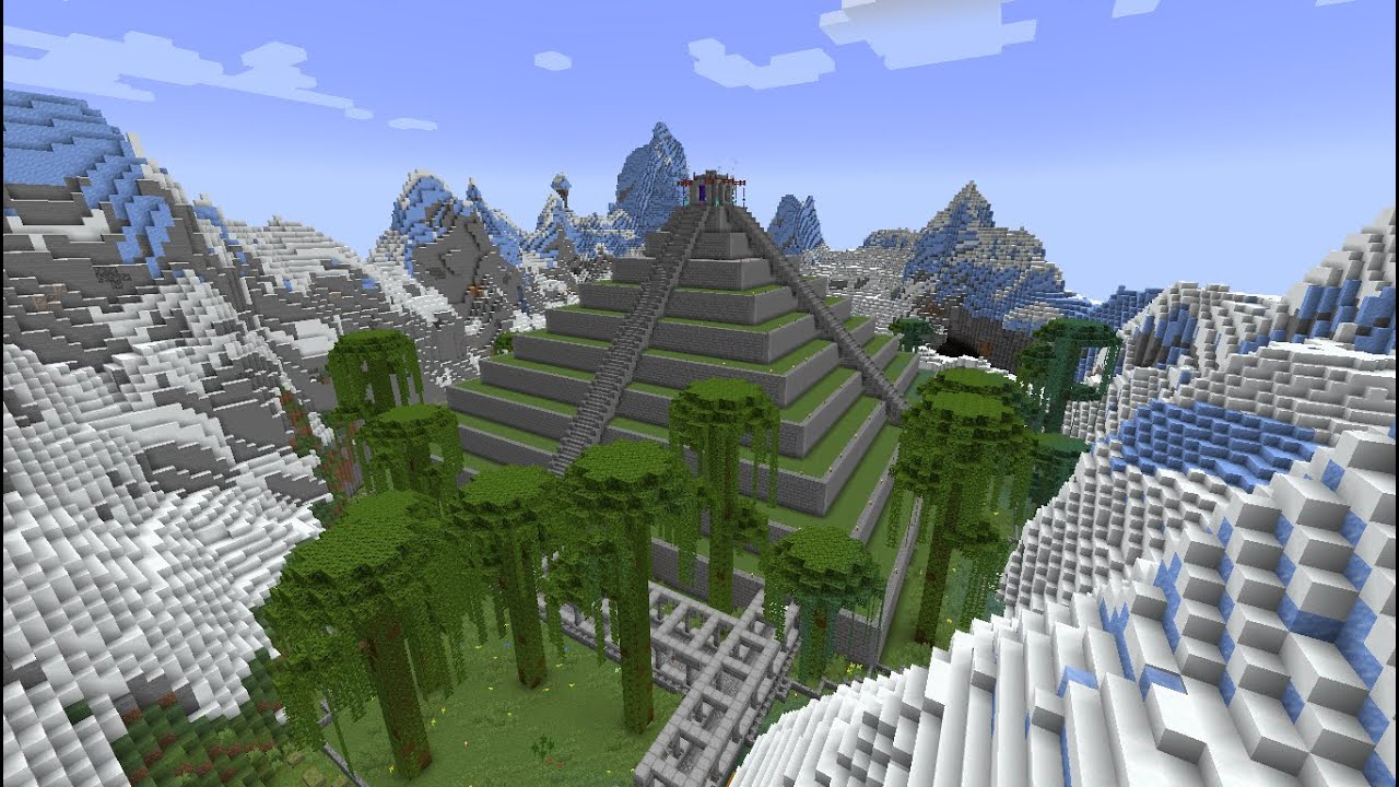 JUNGLE PYRAMID BUILD TIMELAPS - YouTube