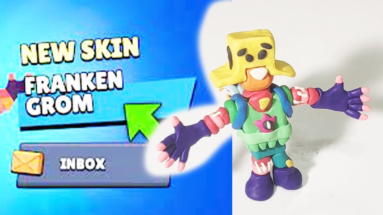 FrankenGrom. Clay. I sculpt from plasticine and make cartoons - YouTube