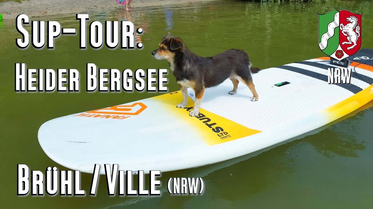 SUP - Tour: Heider Bergsee, Brühl/ In der Ville des Naturpark Rheinland ...