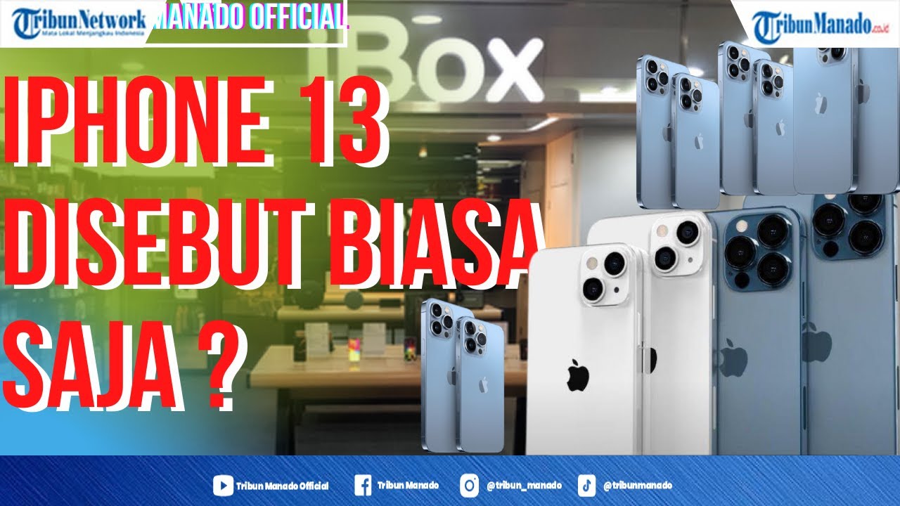 Iphone 13 Biasa Saja ? Sebut pendiri iphone yang tidak terkesan - YouTube