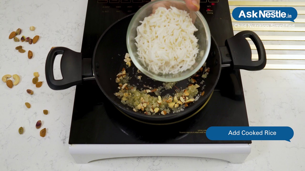 Mithe Chawal Recipes | Healthy Food Recipes For Kids | Ask Nestlé - YouTube