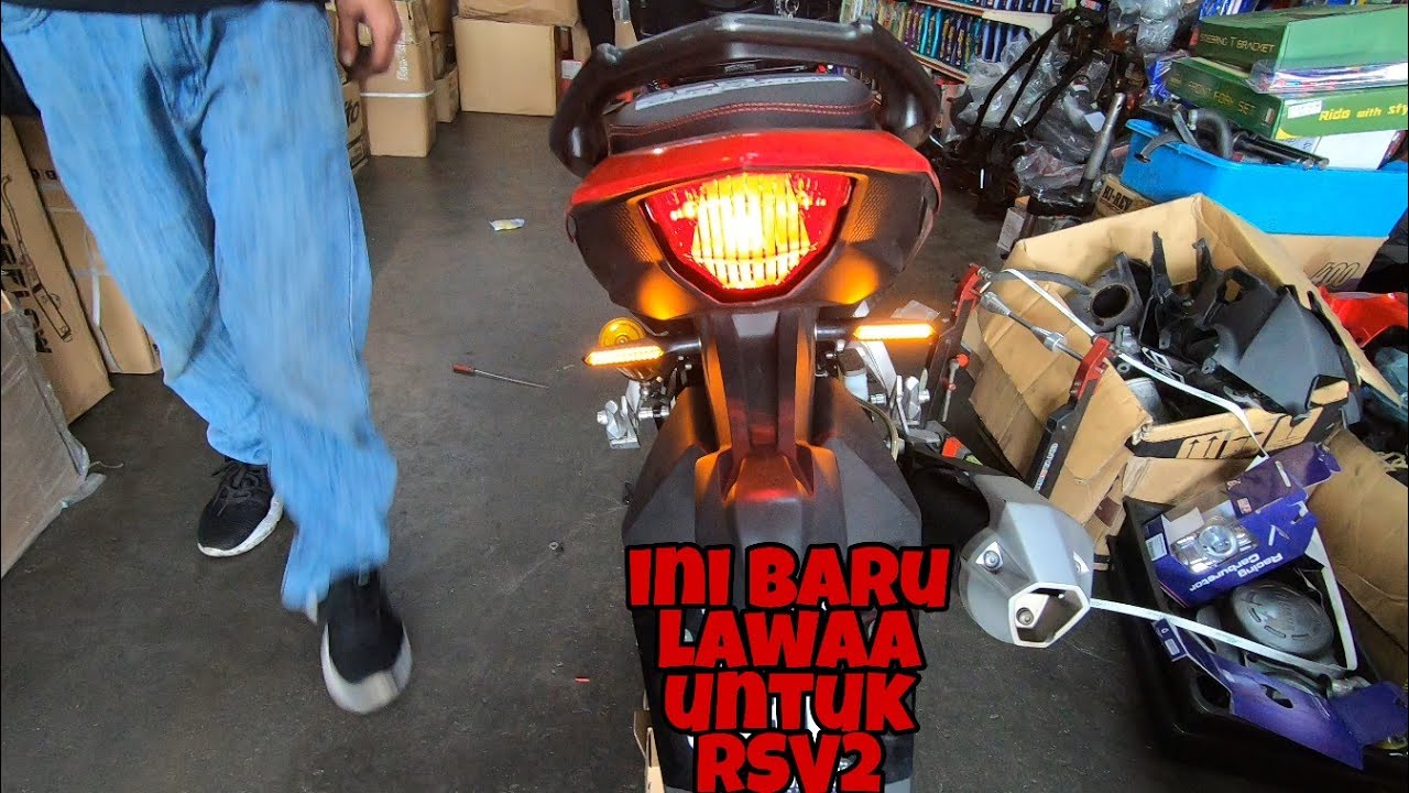 DPT HELMET FREE DAN TUKAR SIGNAL EMERGENCY UNTUK RSV2 😍 - YouTube