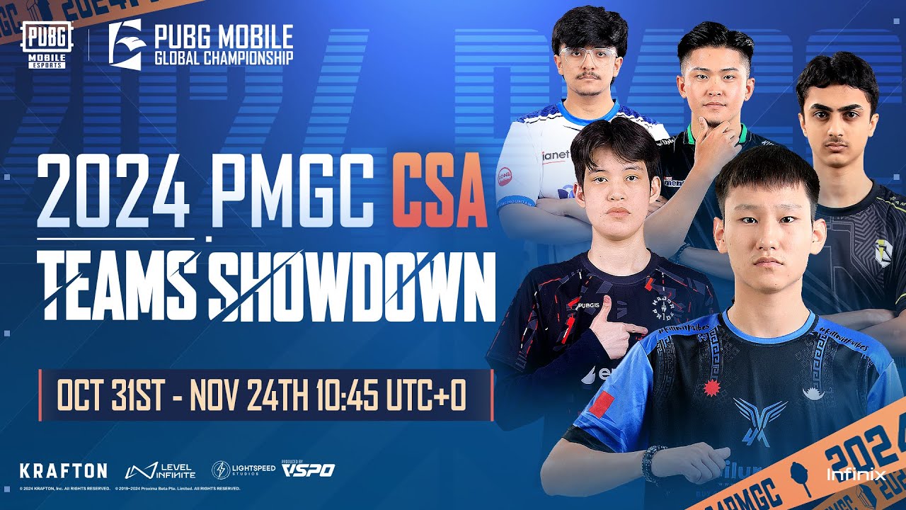 2024 PMGC TEAM SHOWDOWN - CSA | 2024 PUBG MOBILE GLOBAL CHAMPIONSHIP ...