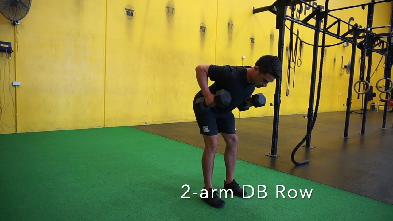 2-arm DB Row - YouTube