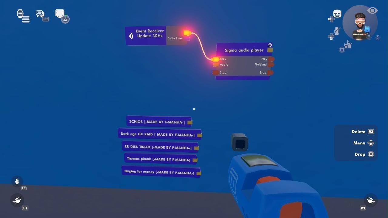 Destroying rec room servers with a audio player - YouTube