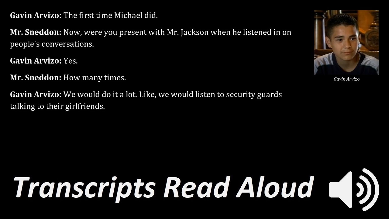 Michael Jackson 2005 Trial, Day 9, Part 2 | Gavin Arvizo - YouTube