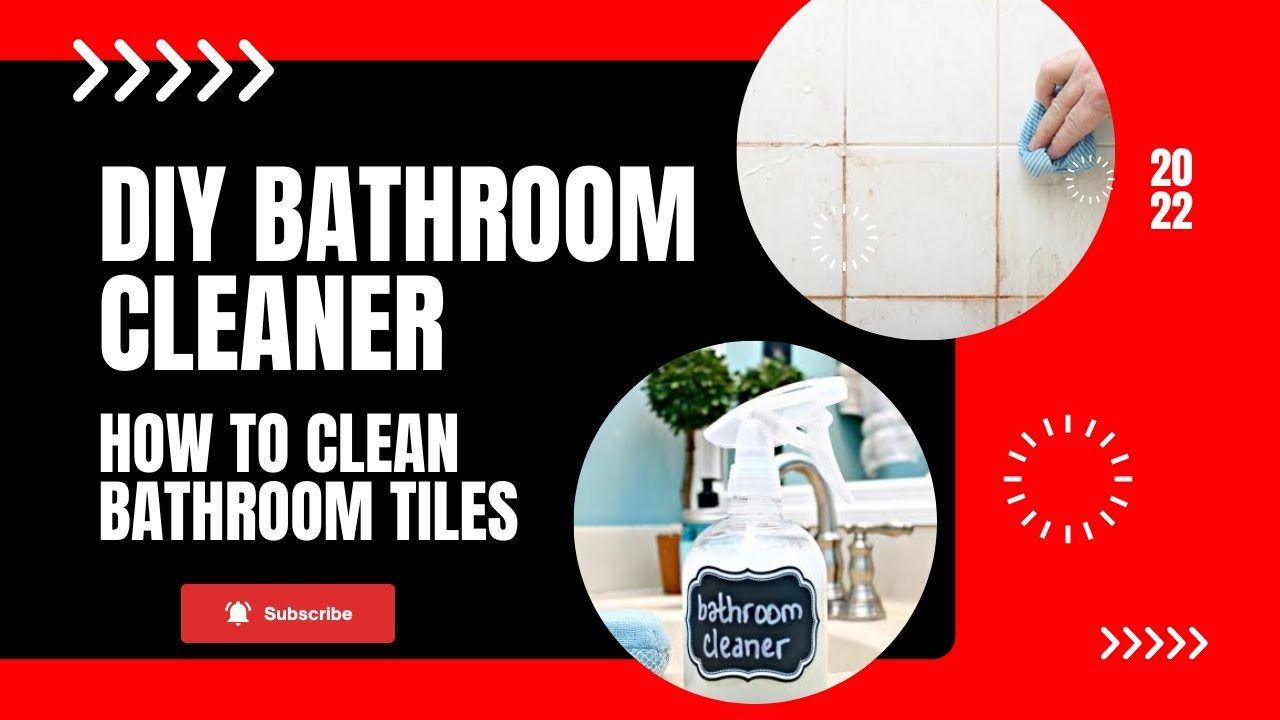 Best DIY Bathroom cleaner | Homemade Tiles Cleaner | Grout cleaner ...