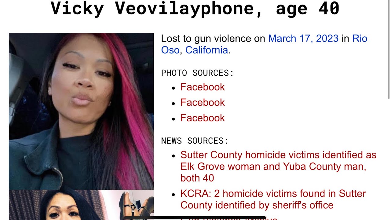 VICKY VEOVILLAYPHONE 40 & DERRICK JAMES ENGLEMAN 40 SHOT KILLED! MAR 17 ...