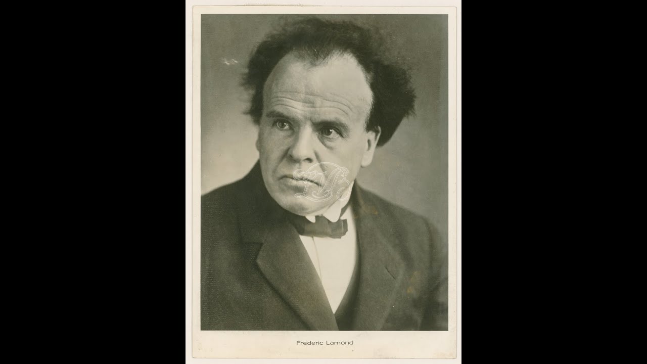 Frederic Lamond (1868-1948): Beethoven: Piano Sonata no.8, 12, 14, 17 ...