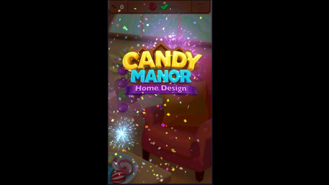 Candy Manor - Home Design - My first few minutes in game - YouTube