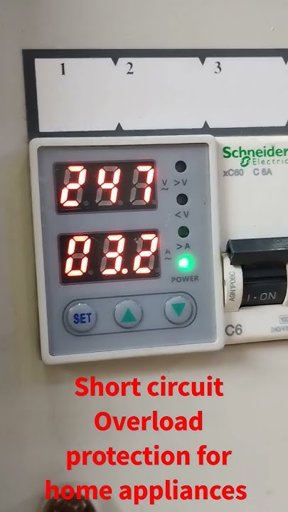 Short Circuit Overload protection for home | Overload protection device ...