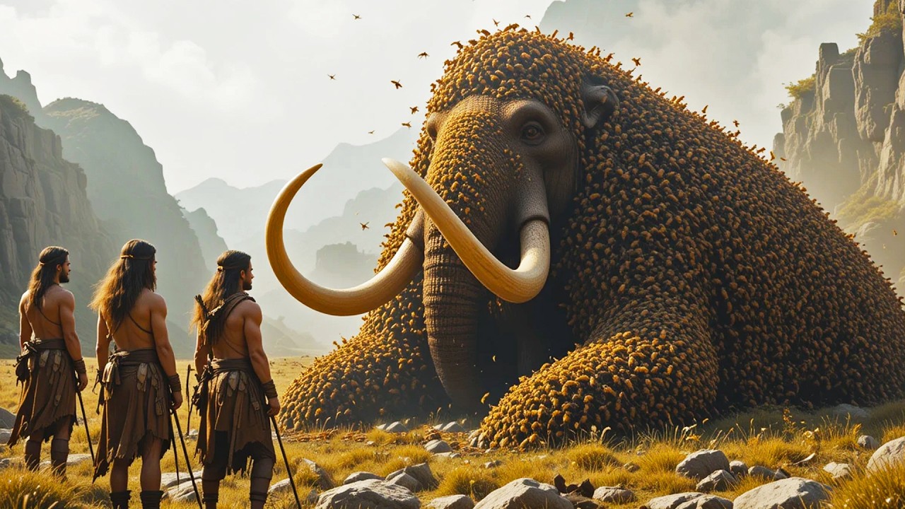 Early Humans Rescued a Giant Mammoth from a Fiery Bees Attack Thousands ...