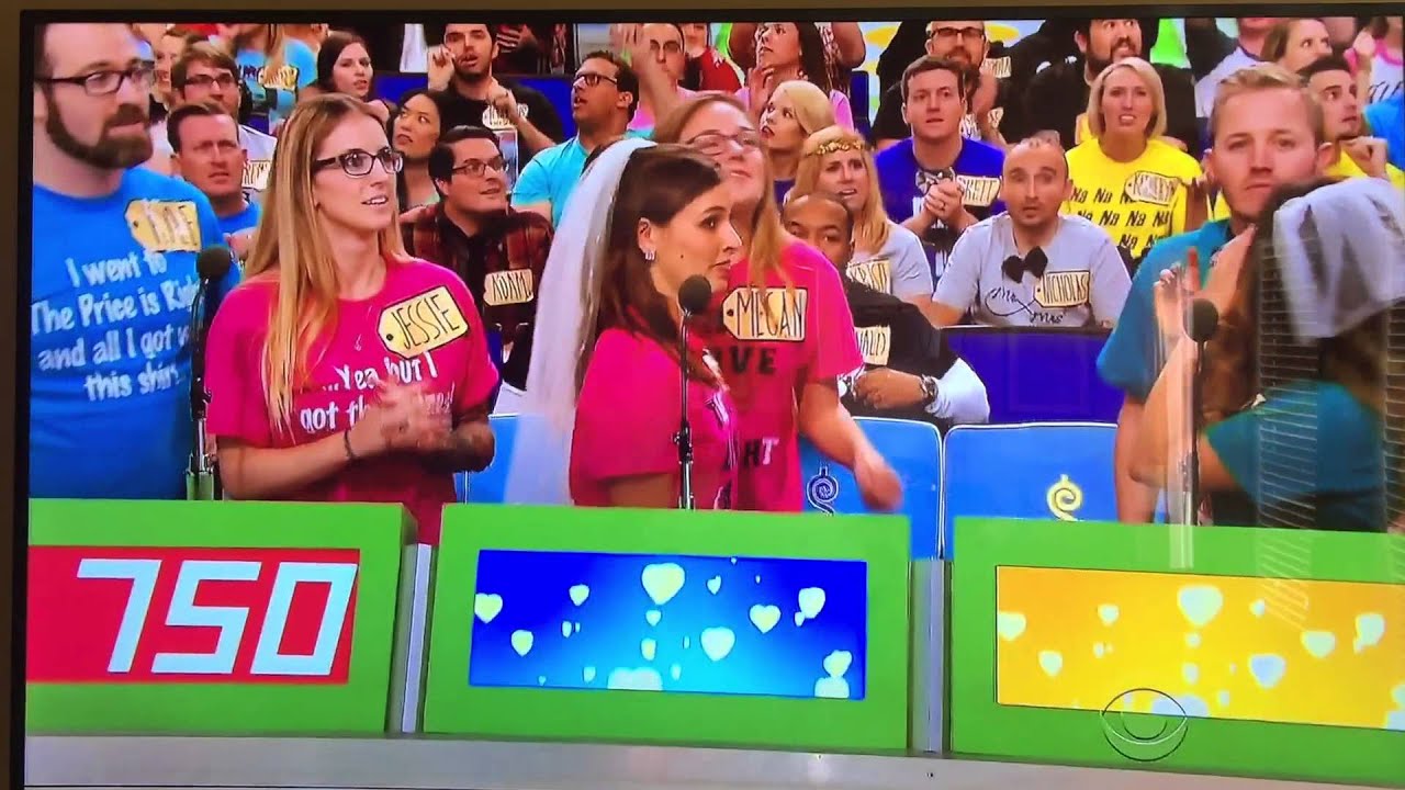 The Price Is Right embarrassing funny moment 2/12/16 Valentine's Day ...