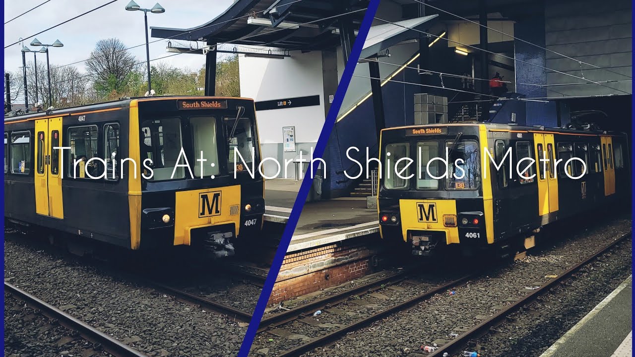 Trains at North Shields Metro | 18/04/22 - YouTube