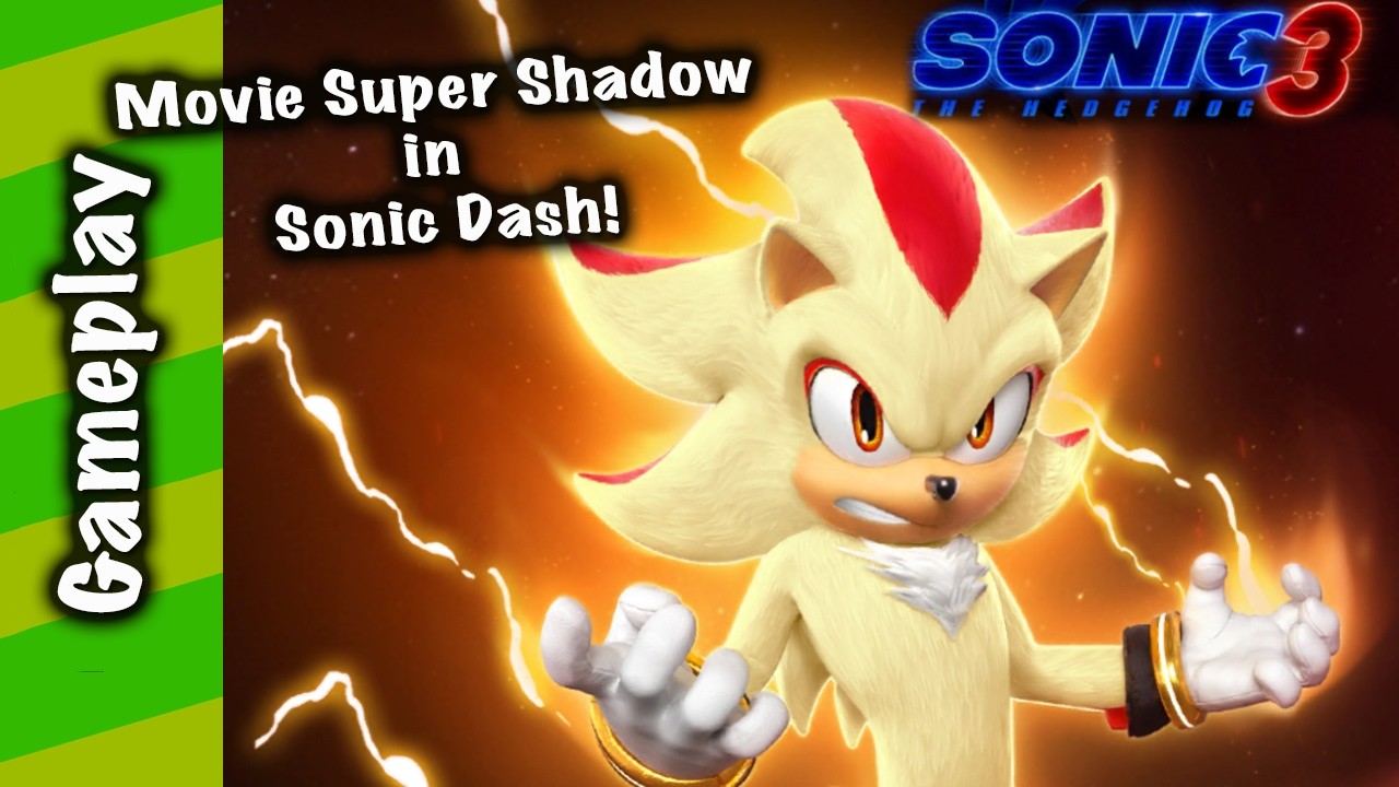 Sonic Dash - Movie Shadow Gameplay - YouTube
