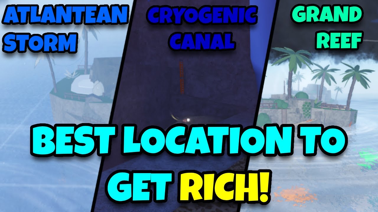 The BEST LOCATION to get you RICH in FISCH! Roblox Fisch - YouTube