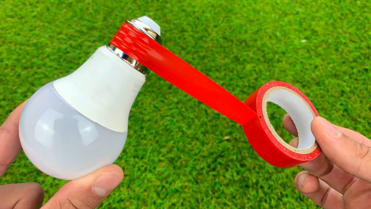 Why is it not patented? Wrap an LED bulb with electrical tape and you ...