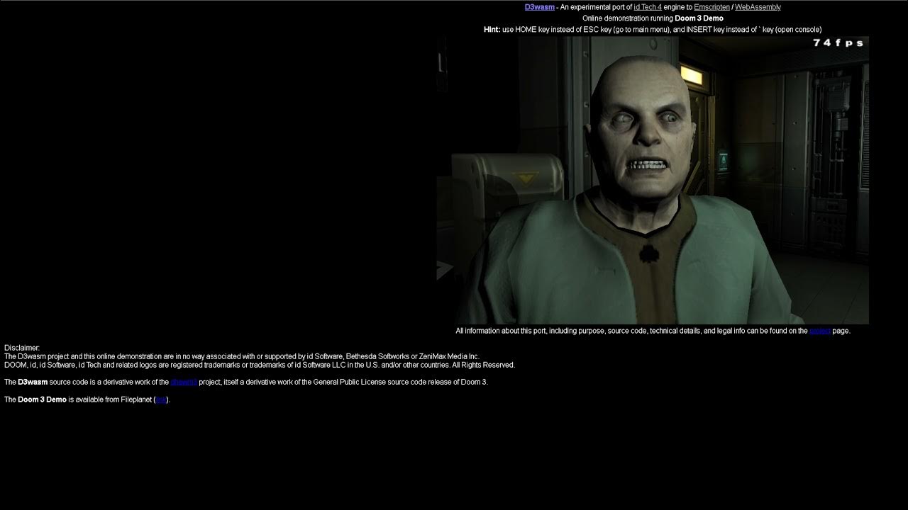 Doom 3 - Web Browser - PC - i7 2600 - GTX 970 - YouTube