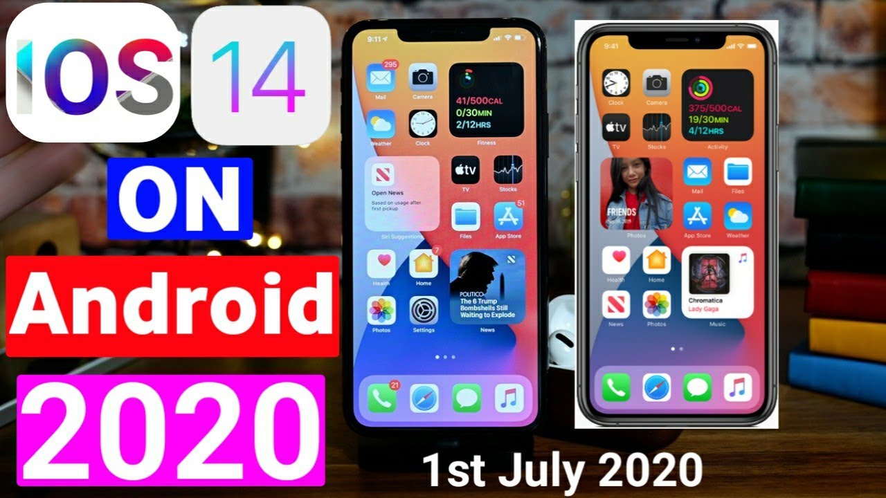 BEST IOS 14 LAUNCHER FOR ANDROID // INSTALL IOS 14 ON ANDROID - YouTube