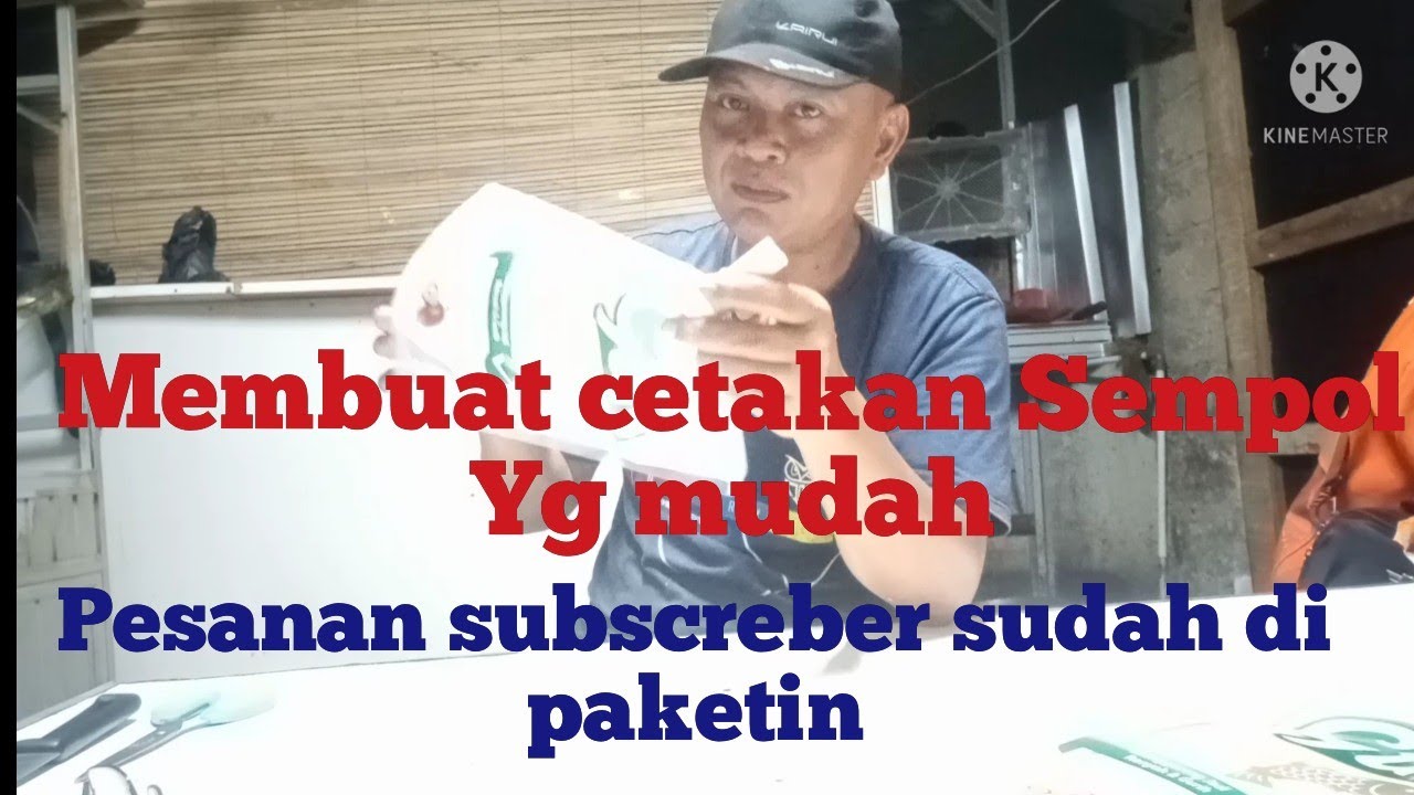 membuat cetakan Sempol.yg mudah dan murah - YouTube