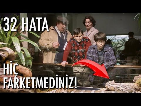 HARRY POTTER'DA HİÇ FARKETMEDİĞİNİZ 32 HATA! ⚡