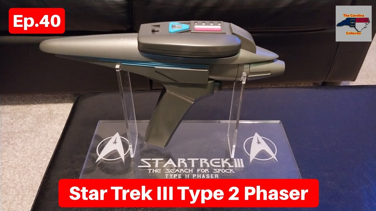 Star Trek III, The Search For Spock Type 2 Phaser - Ep.40 - YouTube