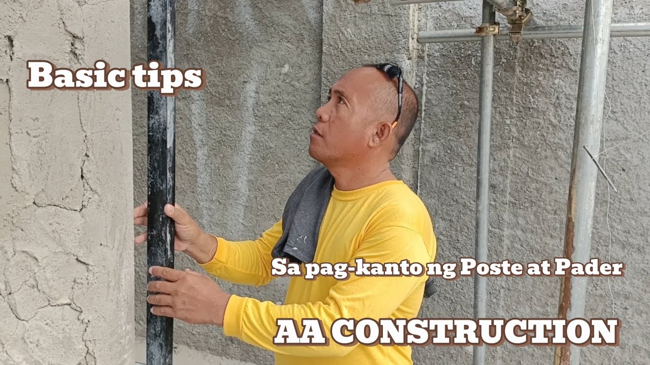 Tips sa Pag-kanto ng Poste at Pader - YouTube