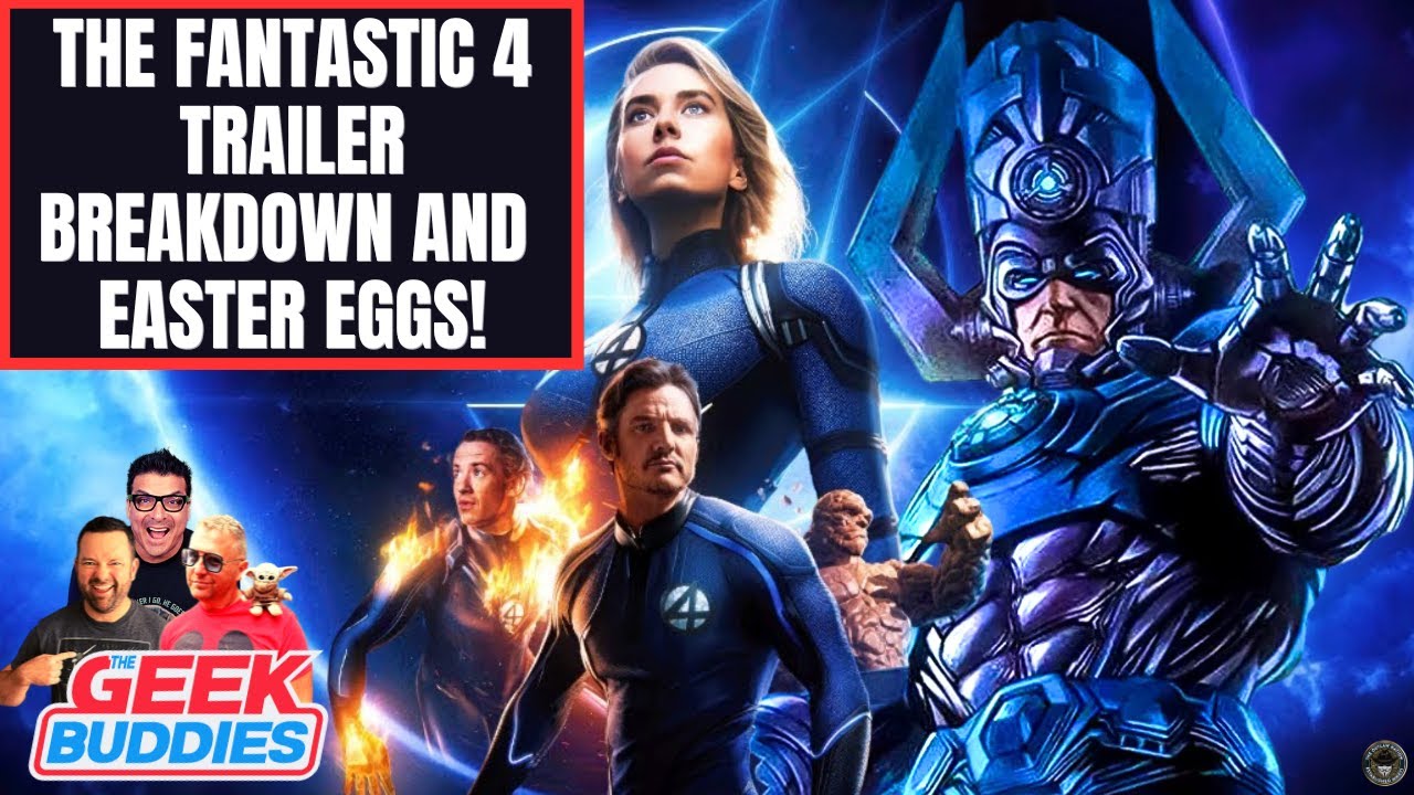 THE FANTASTIC FOUR: FIRST STEPS Trailer Breakdown, Analysis and Easter ...