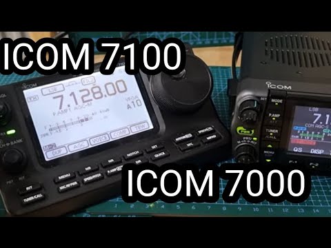 ICOM 7100 & 7000 - YouTube
