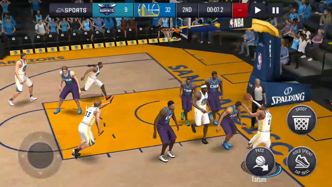 NBA Live Mobile Game play - YouTube
