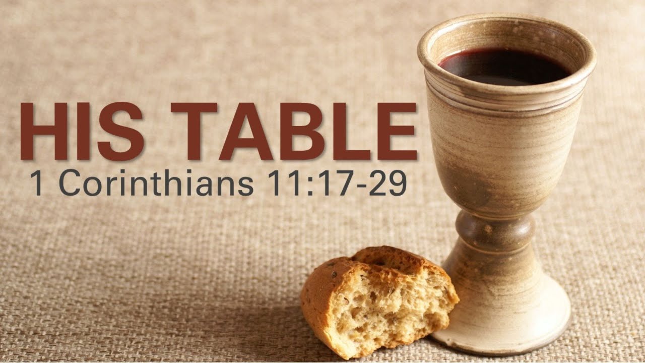 His Table | Communion Sunday - YouTube