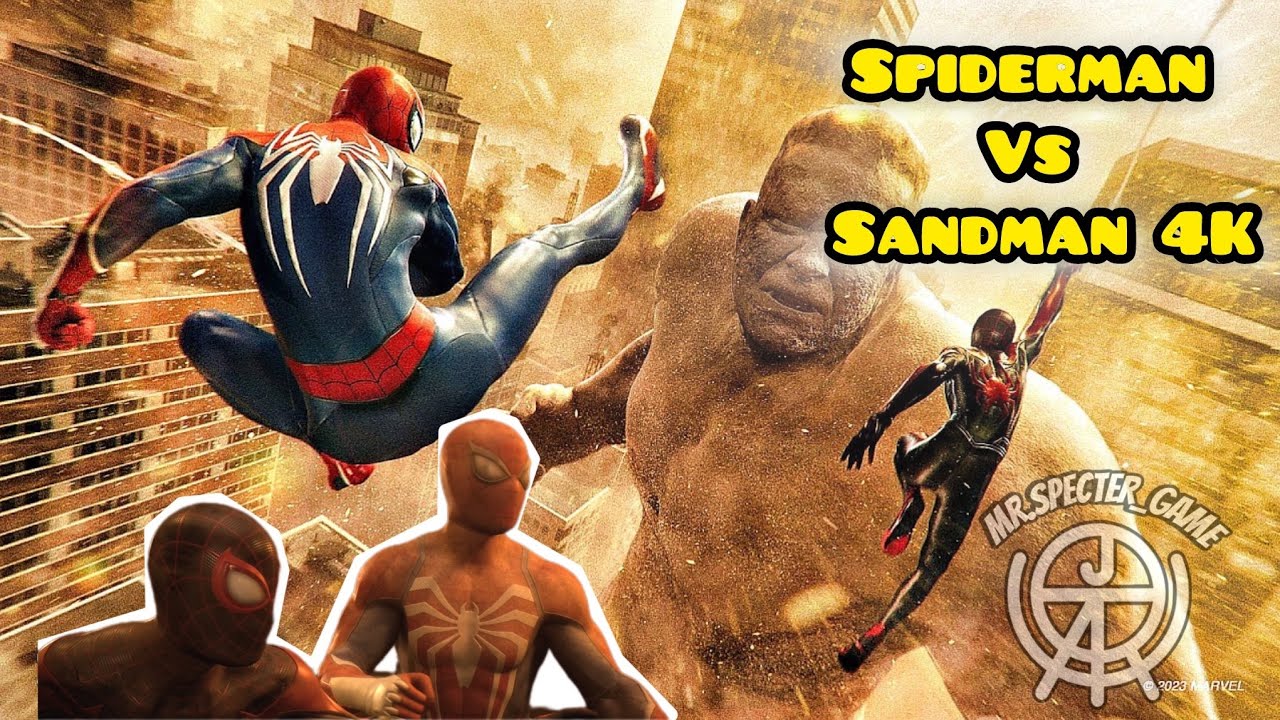 Marvel's Spider-Man 2 "Spiderman Vs Sandman" @Mr.Specter_Game - YouTube