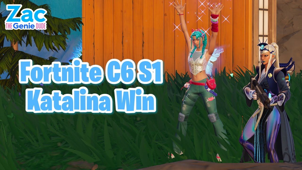 Fortnite C6 S1 Katalina Win - YouTube