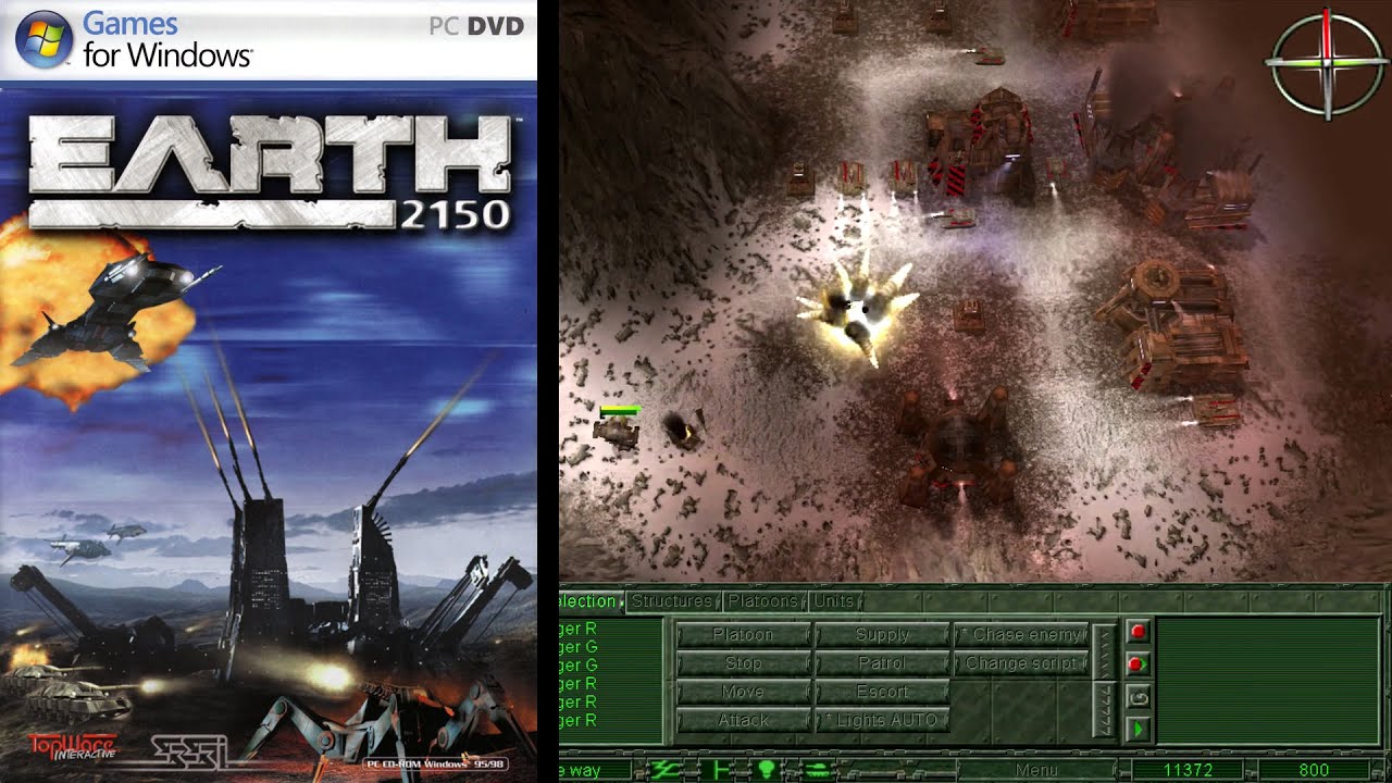 Earth 2150 ... (PC) [2000] Gameplay - YouTube