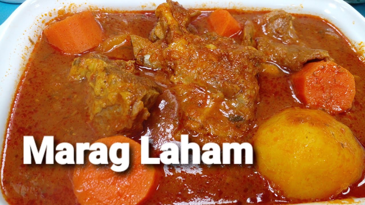 How to cook MARAG LAHAM? (lamb/mutton meat) - YouTube