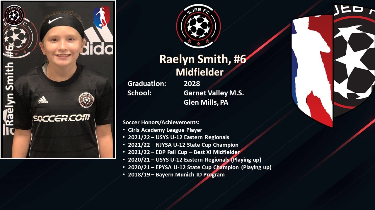 Raelyn Smith - 2010 - SJEB FC Season (2021/22) - Full Season Highlights ...