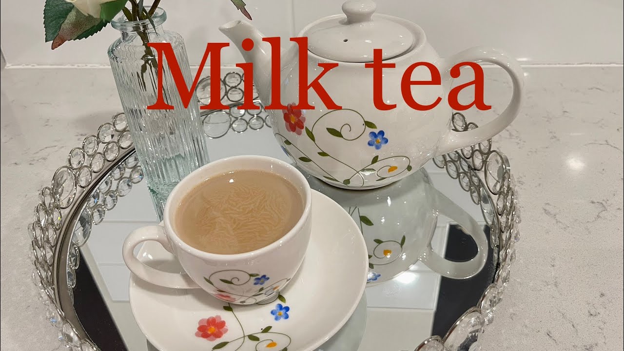 How to make amazing Milk Tea 🧋 - YouTube