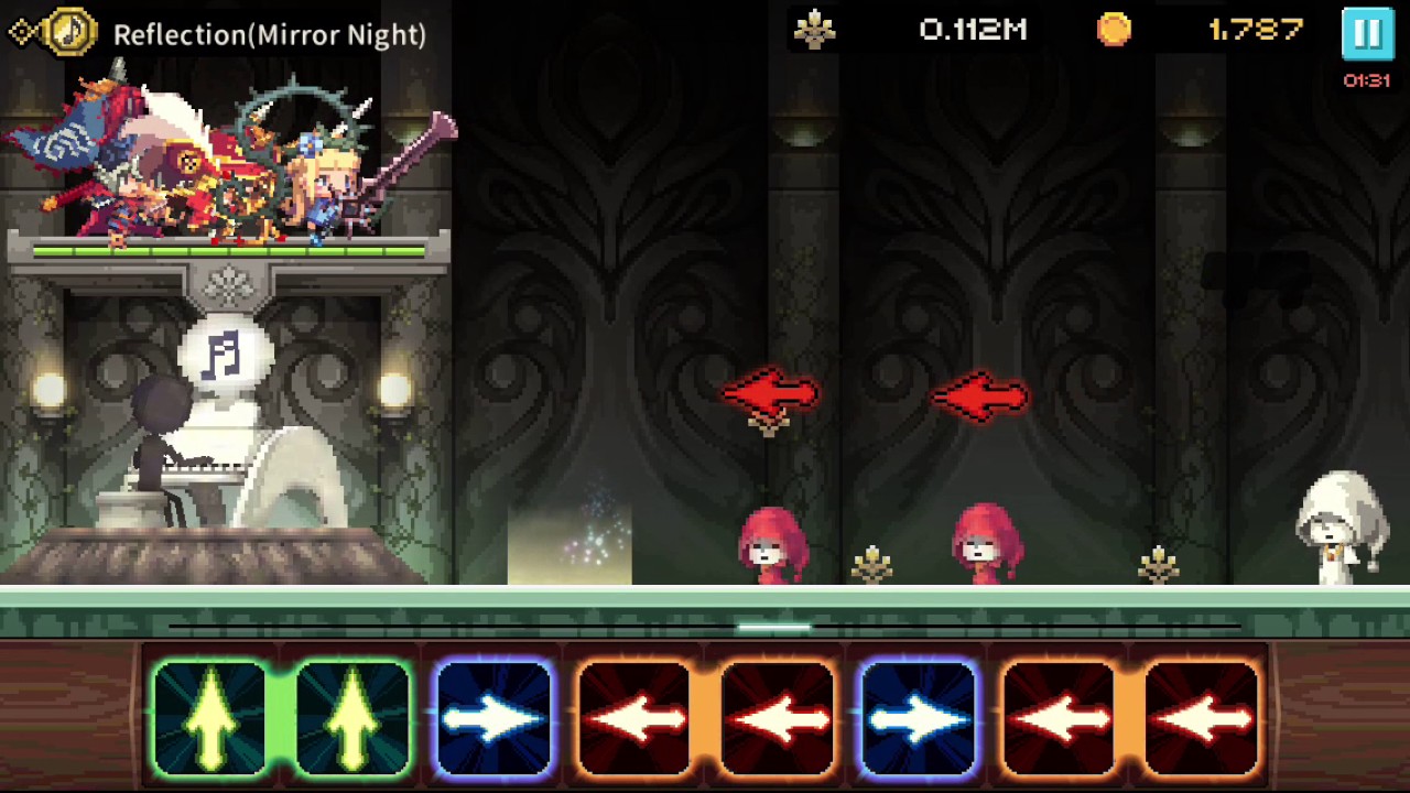 Crusaders Quest X DEEMO STAGE－1 Reflection (Mirror Night) (ALL COMBO ...