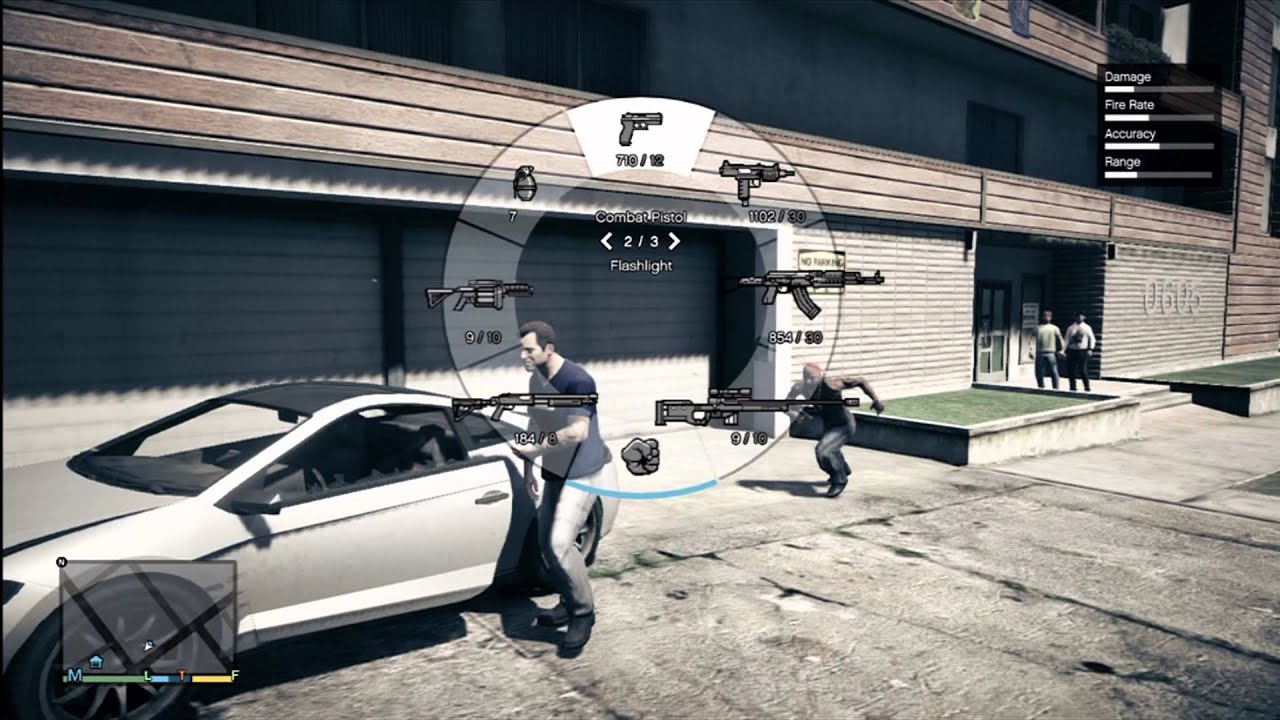 GTA V Random Events 05 ATM Robbery - YouTube