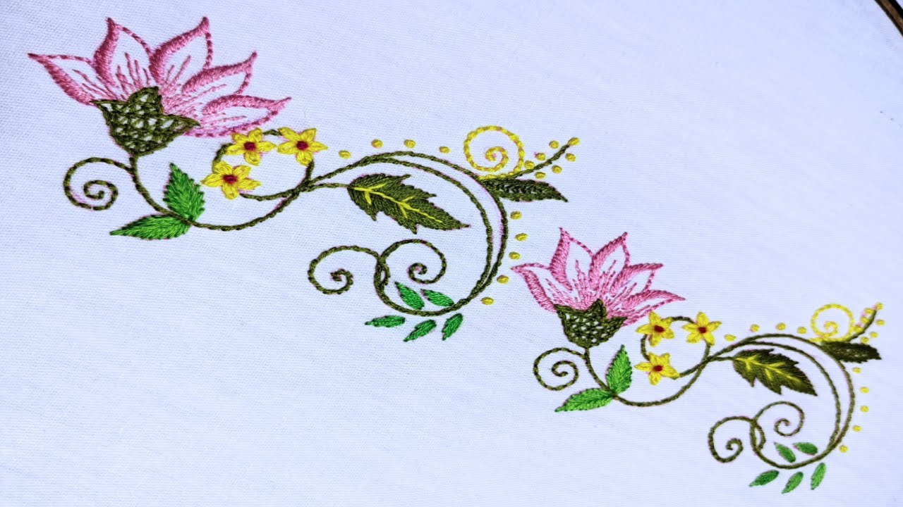 "Learn Hand Embroidery Fast: Simple and Easy Step-by-Step Guide" - YouTube