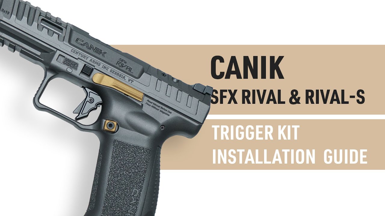 Canik SFx Rival Trigger Kit Install - YouTube