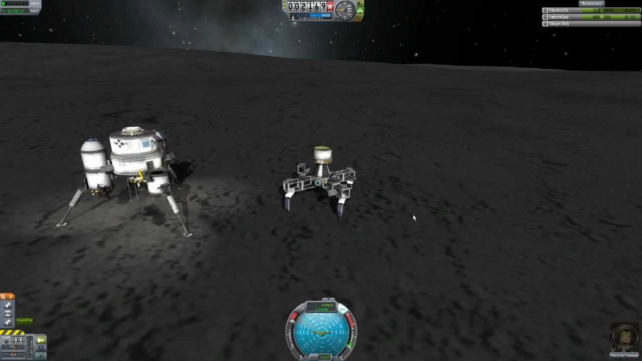 Kerbal Space Program Working Mun Rover - YouTube