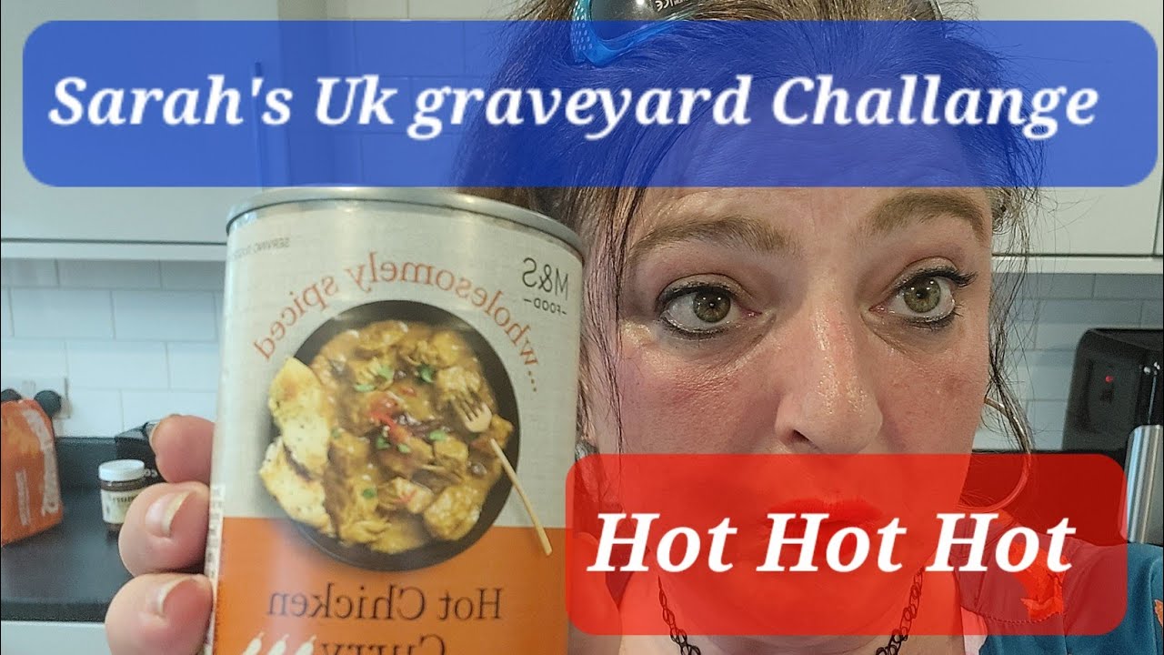 #M&S tinned curry Hot Chicken Curry @SarahsUKGraveyard challenge 😮🔥☄ ...