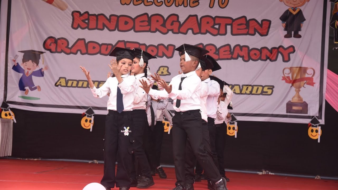 Graduation dance for kids - YouTube