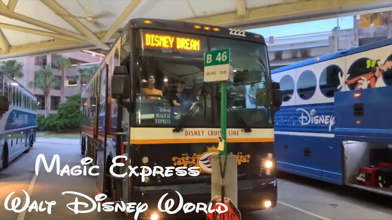Magic Express Orlando Airport Aug 2019 - YouTube