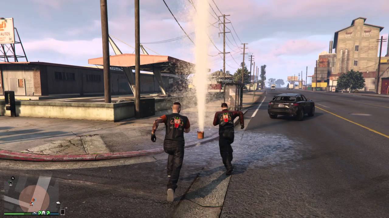 FUN WITH FIRE HYDRANTS!! - GTA 5 Online - YouTube